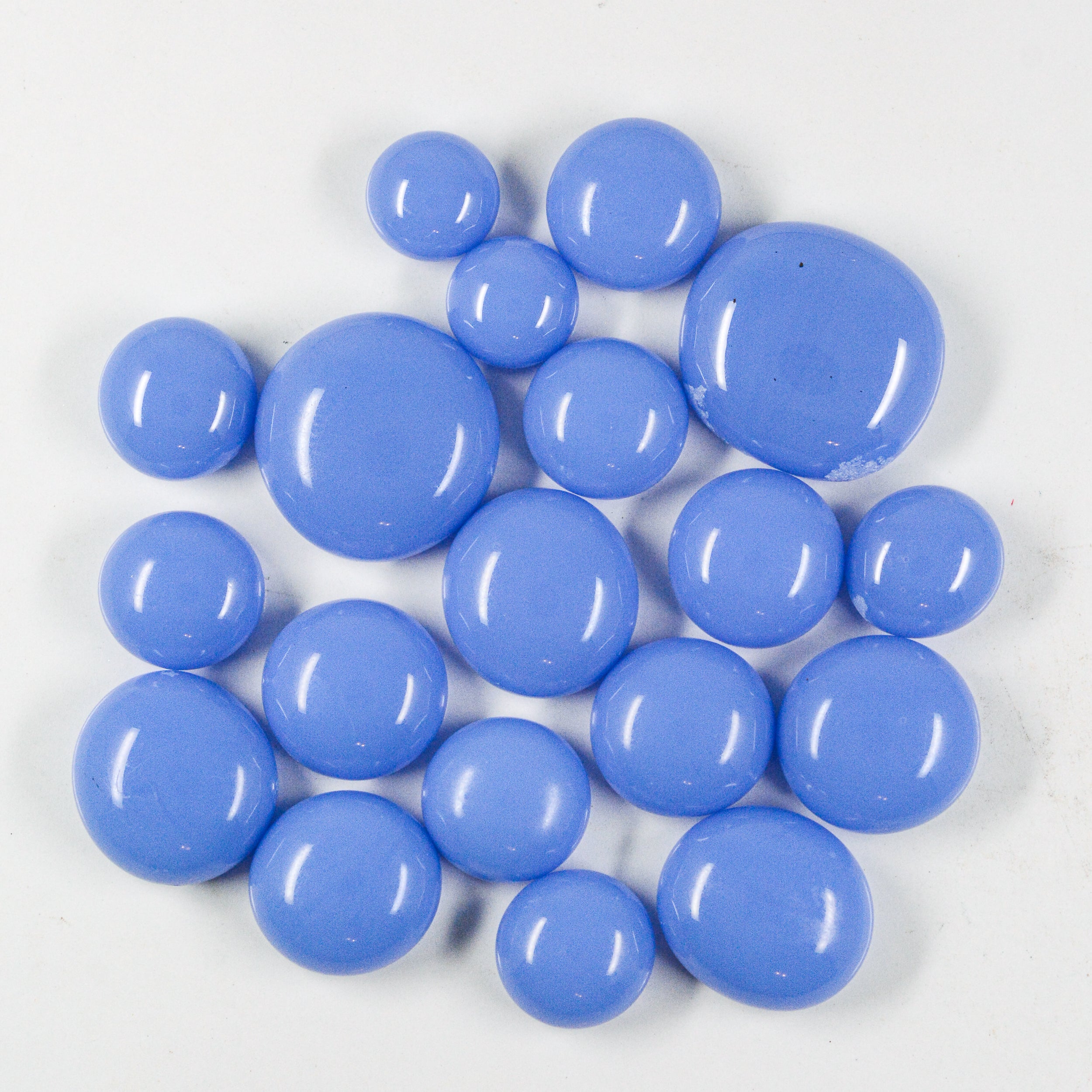 Frit Balls - Periwinkle – Luna Mosaic Arts