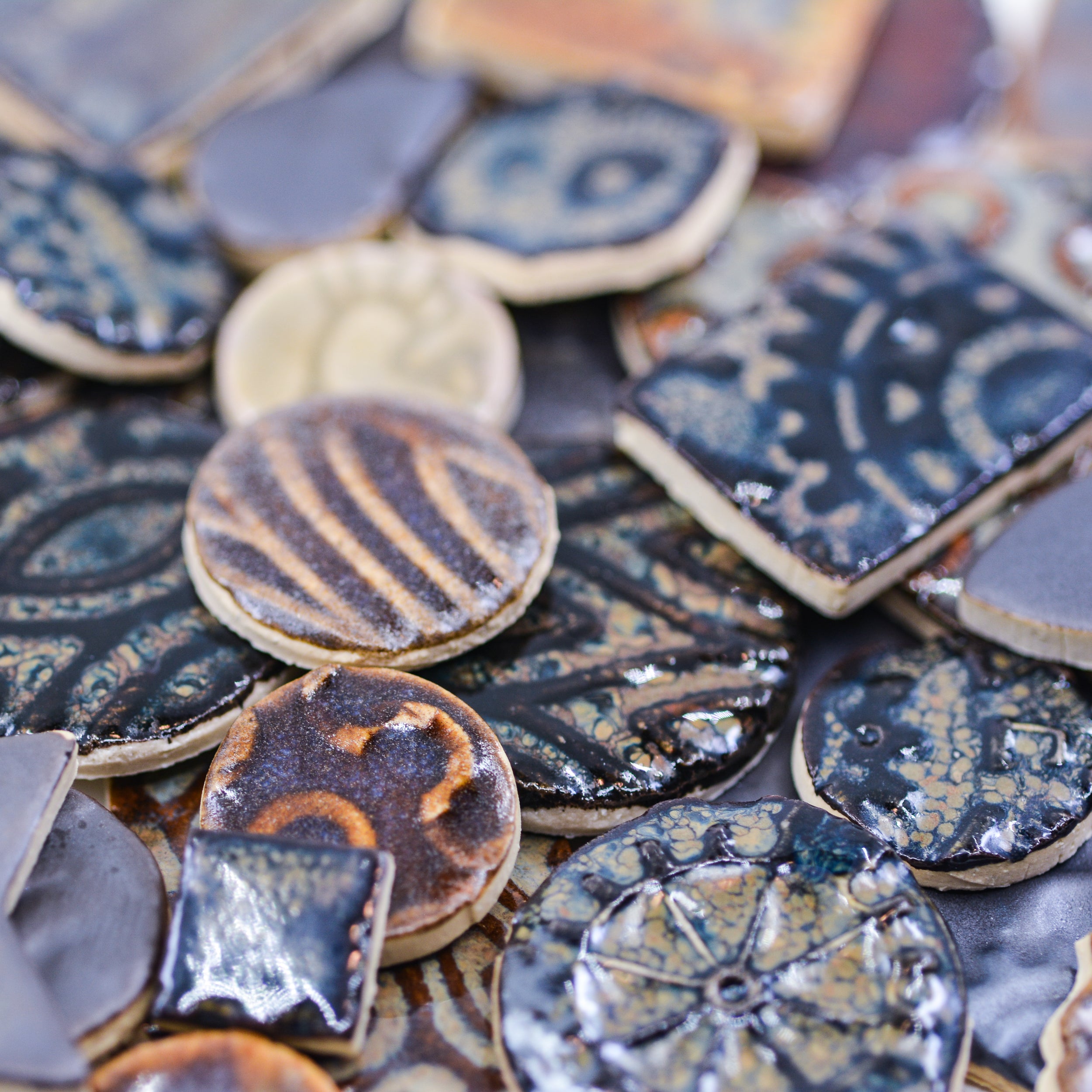 Circle Tiles – Luna Mosaic Arts