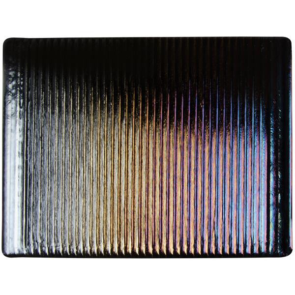 Black Opalescent, Prismatic Texture, Iridescent – Luna Mosaic Arts